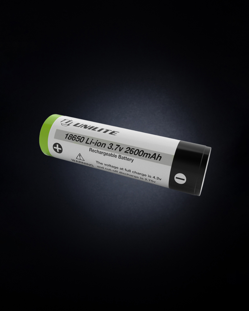 18650-2600mAh BATTERY | Unilite USA